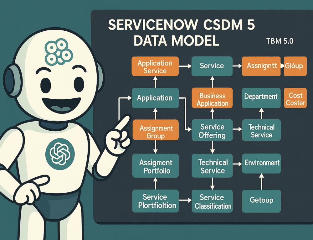 ServiceNow published CSDM 5 - JAVC Management & Consultancy
